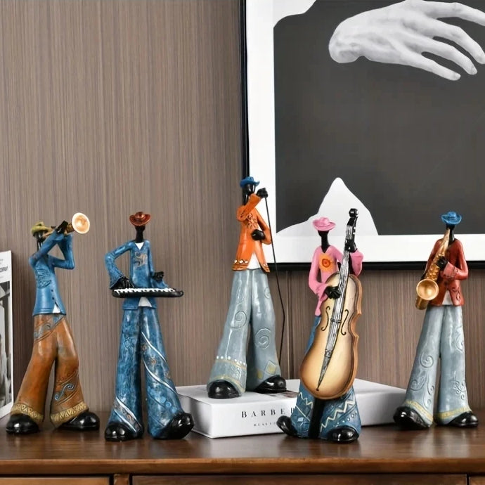 Retro Jazz Band Decor – Arte Attic