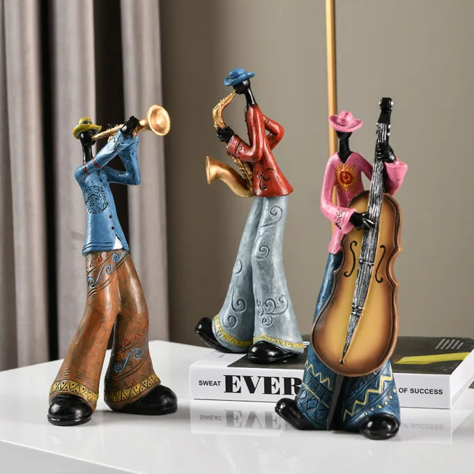 Retro Jazz Band Decor – Arte Attic