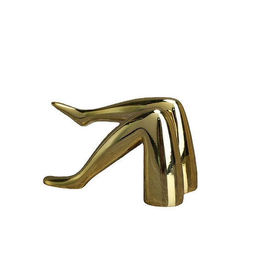 Golden Lip & Legs Art Statue – Arte Attic