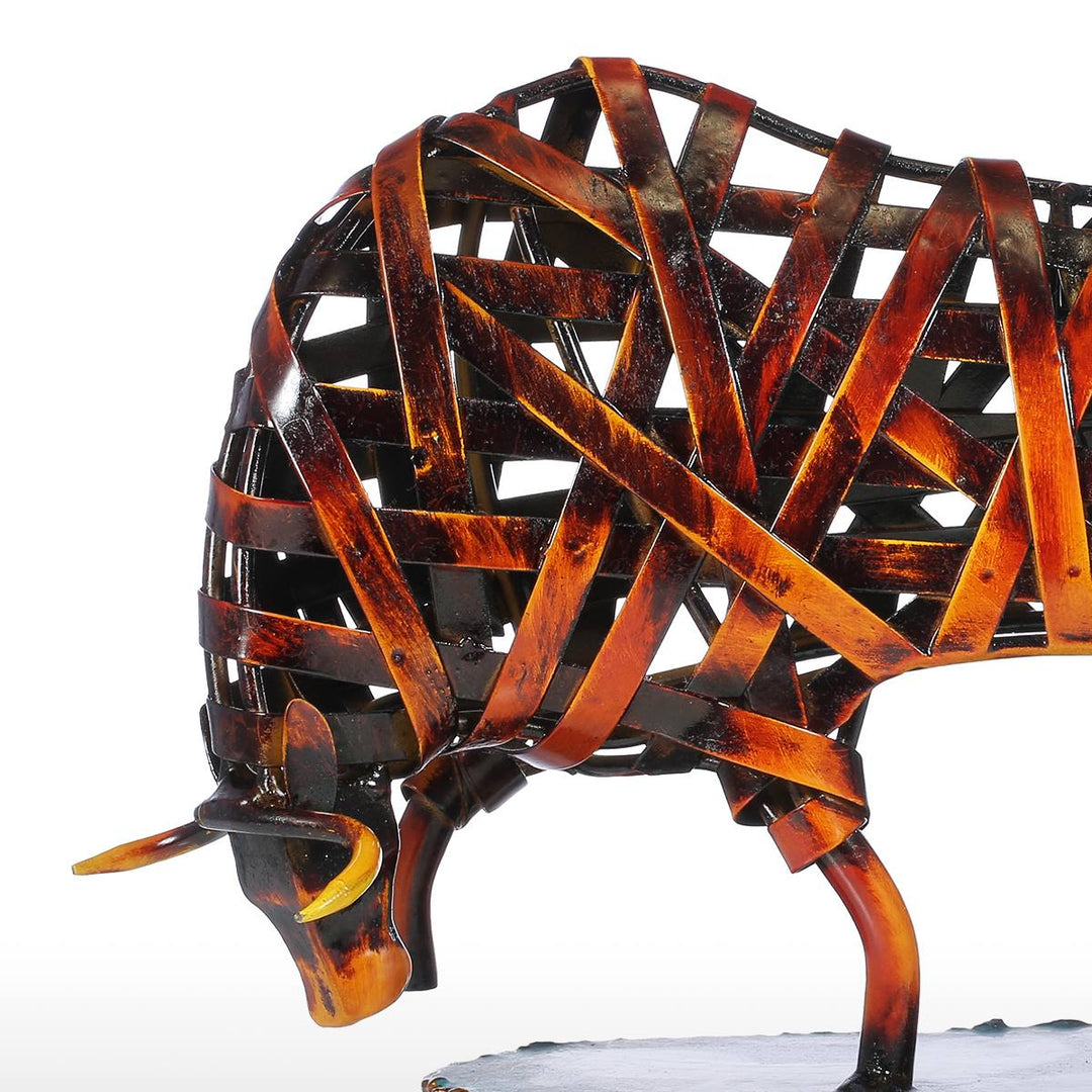 Iron Bull Sculpture – Arte Attic