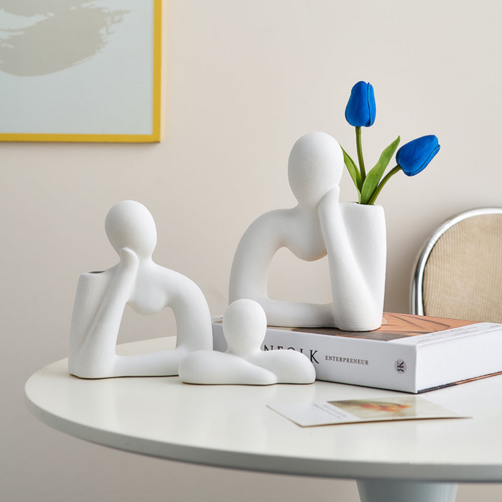 Ceramic Family Themed Vase – Arte Attic