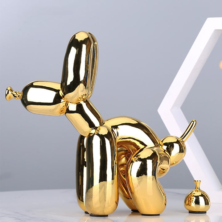 Balloon Dog Pooping Statue – Arte Attic