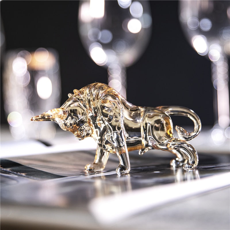 Crystal Bull Figurine – Arte Attic