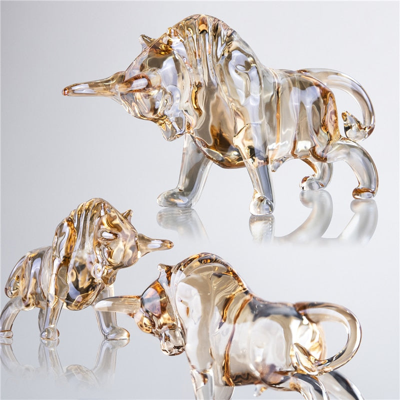 Crystal Bull Figurine – Arte Attic