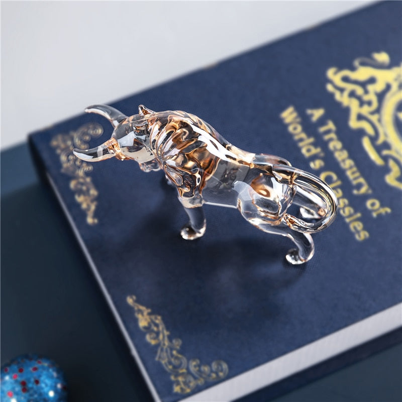 Crystal Bull Figurine – Arte Attic