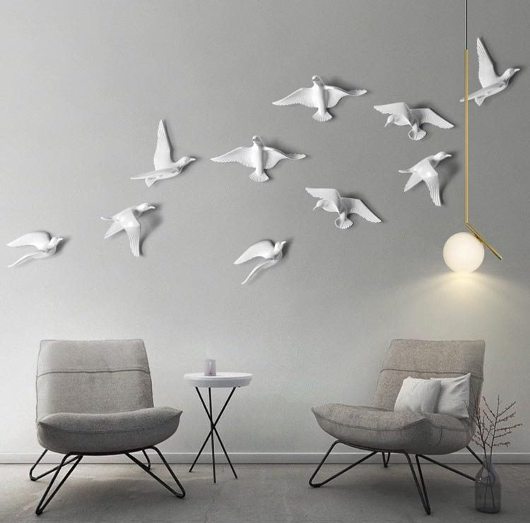 Flock of Doves Wall Decor – Arte Attic