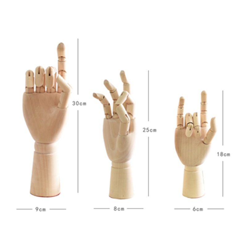 Wooden Hand Figurines – Arte Attic